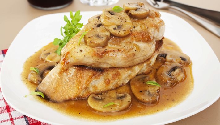 Petto di pollo ai funghi | Buonissimo Ricette