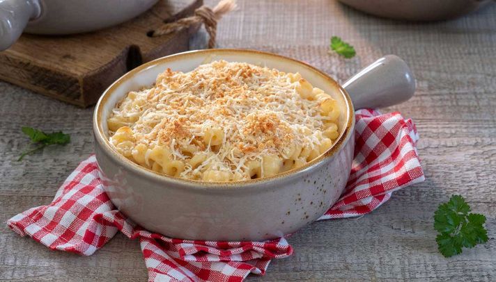 Timballo di pasta alla ciociara con salsa di pecorino: un classico ...