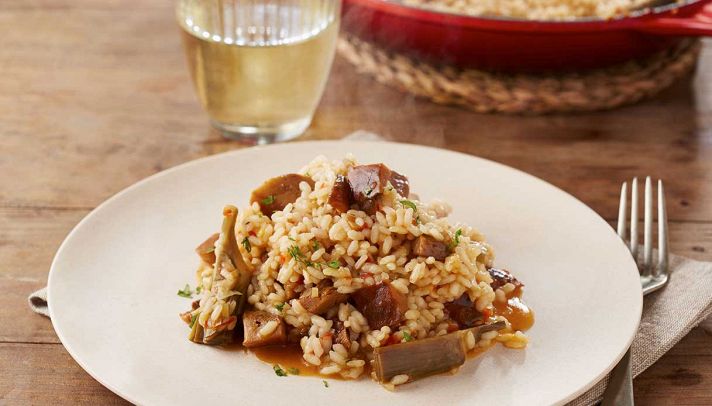 Il risotto vegetariano gustoso, facile e veloce da preparare