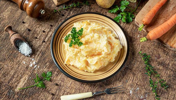 Purè di patate e pastinaca