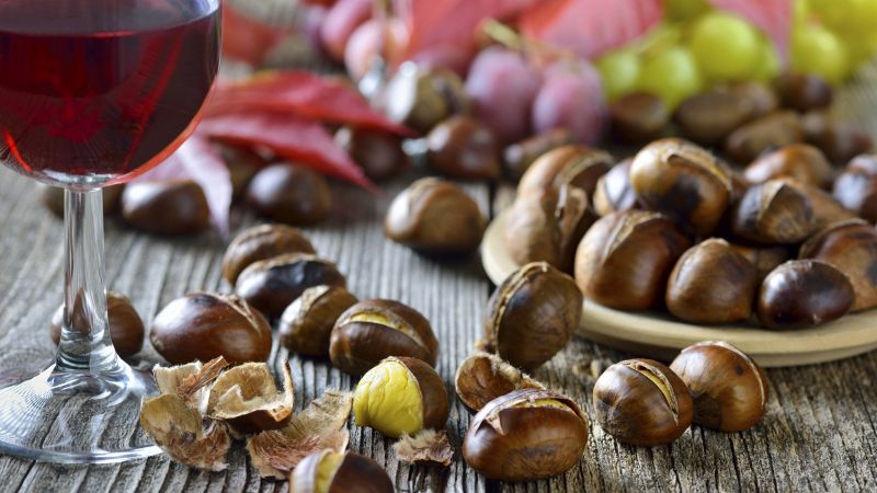 Feste e sagre della Castagna dalla Val d'Aosta alla Sicilia