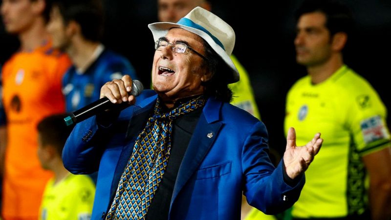 Al Bano e l'inno di Mameli alla finale di Coppa Italia: polemica