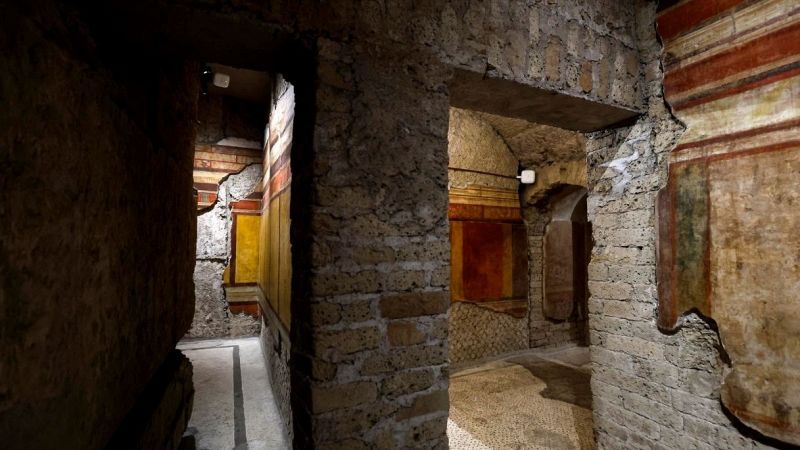 Roma, al Colosseo apre la Casa dei Grifi: visite in tempo reale