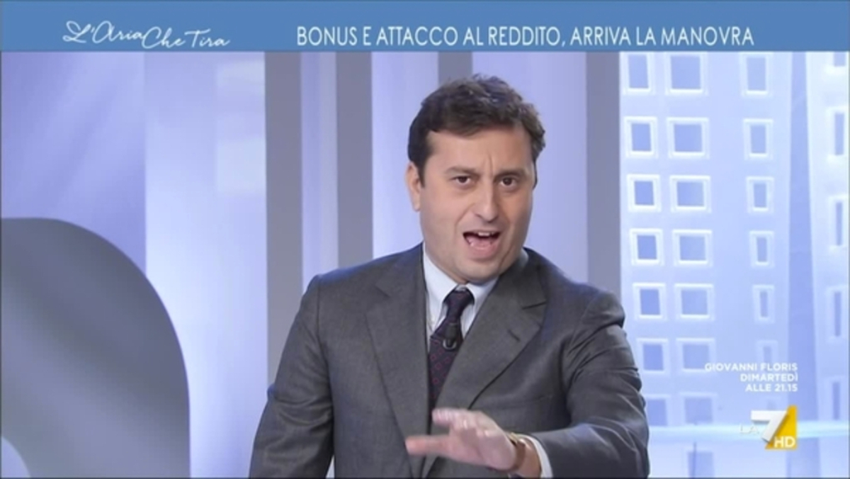 David Parenzo snobba Myrta Merlino a L’Aria che tira