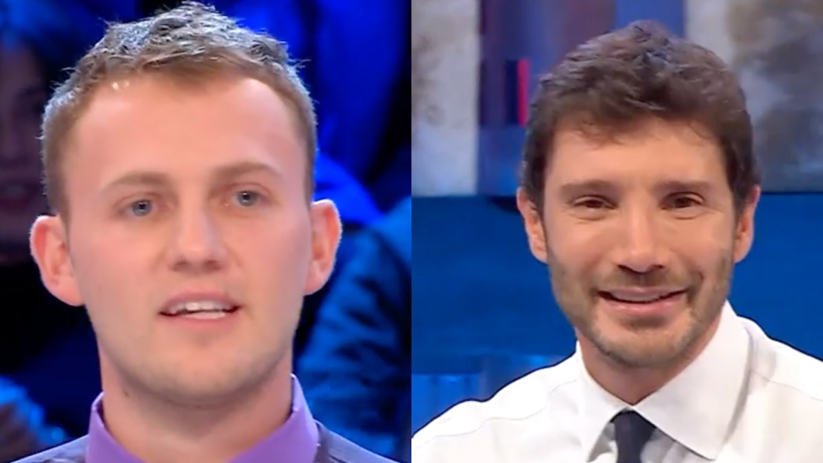 Affari Tuoi: Andrea vince, De Martino si commuove (e fa un errore)