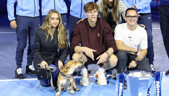 Sinner, festa con Laila Hasanovic (e il cane Snoopy): la verità sull’anello