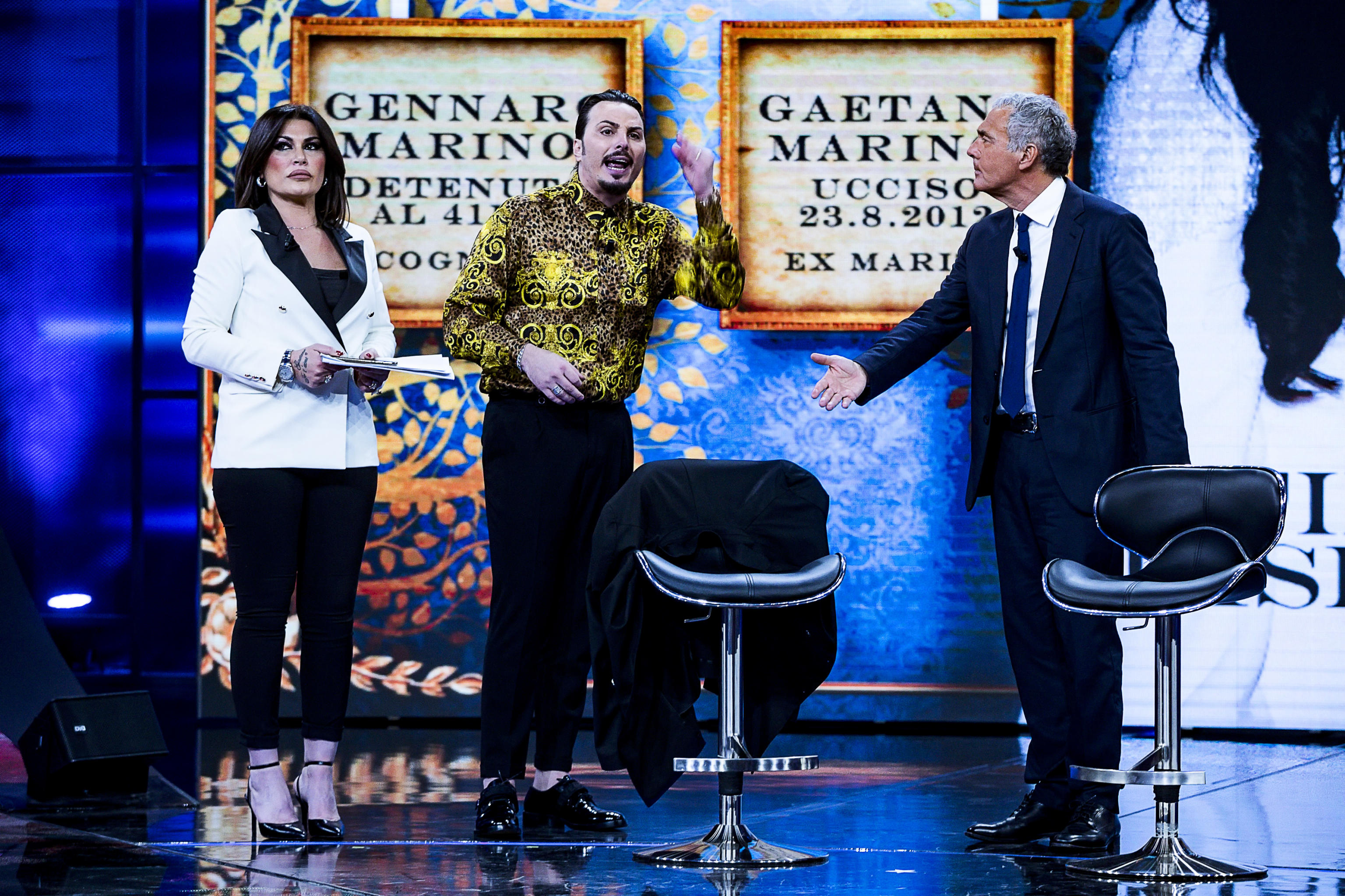 Tina Rispoli e Tony Colombo in tv attaccano Saviano, delirio web