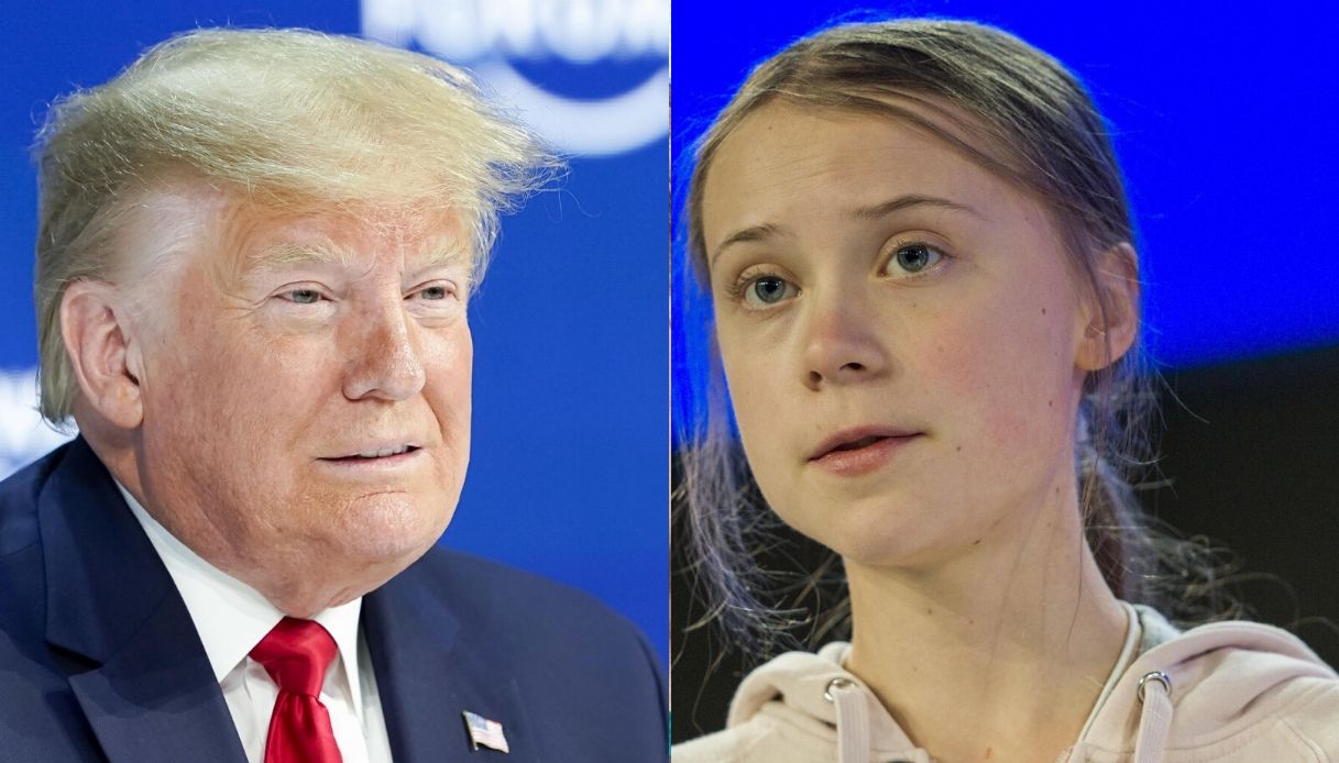 Davos, parlano Greta Thunberg e Trump. Attacco del Presidente Usa