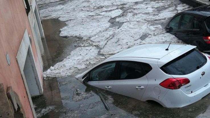 Maltempo, nubifragio a Verona: allagamenti e alberi caduti Maltempo, nubifragio a Verona: allagamenti e alberi caduti