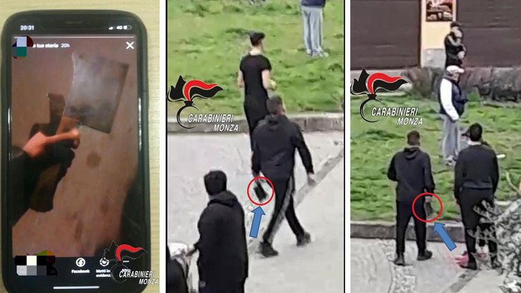 Lombardia, maxi rissa organizzata su Instagram: spunta un machete