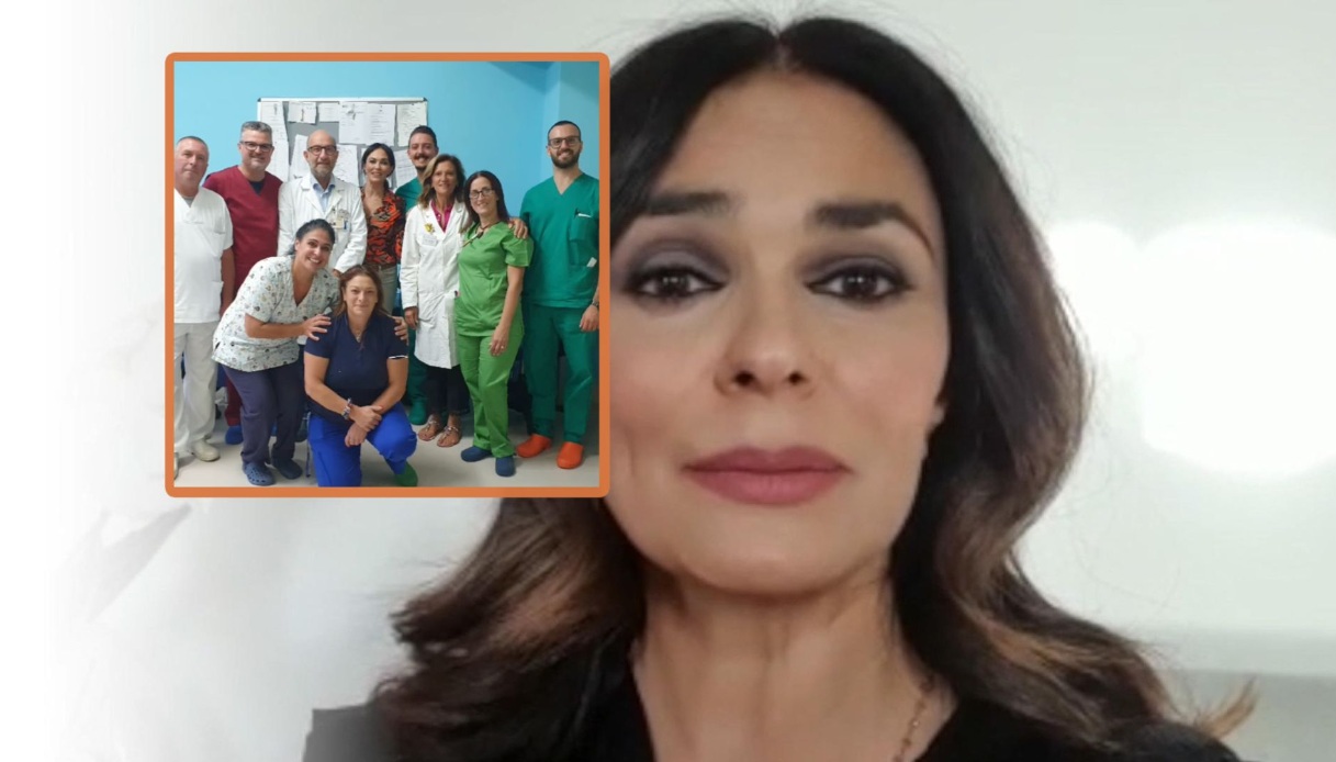 Maria Grazia Cucinotta ringrazia l'ospedale di Messina per aver salvato ...