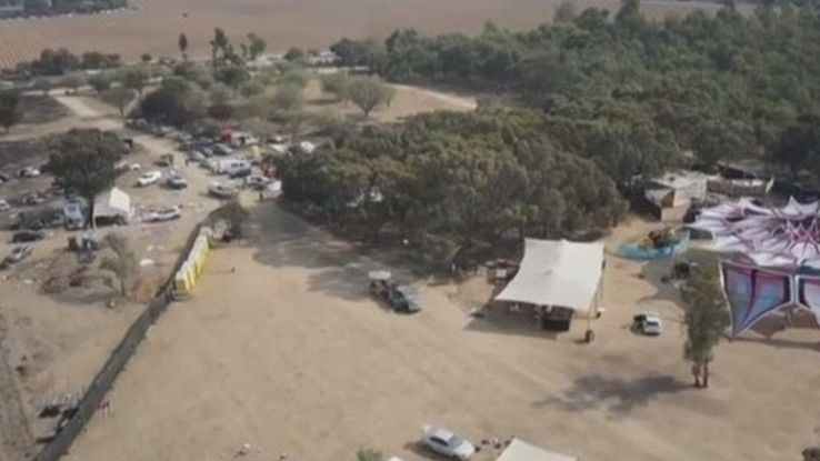 Cosa resta del rave party in Israele dopo l'attacco di Hamas: il video ...
