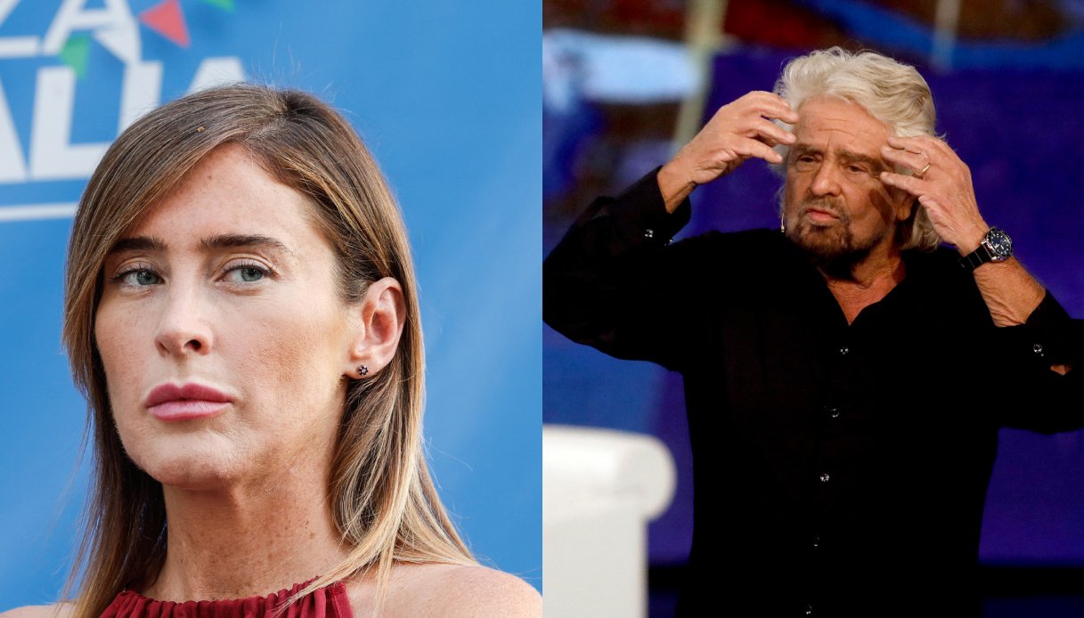 Maria Elena Boschi contro Beppe Grillo, l'attacco in diretta tv: "Ha ...