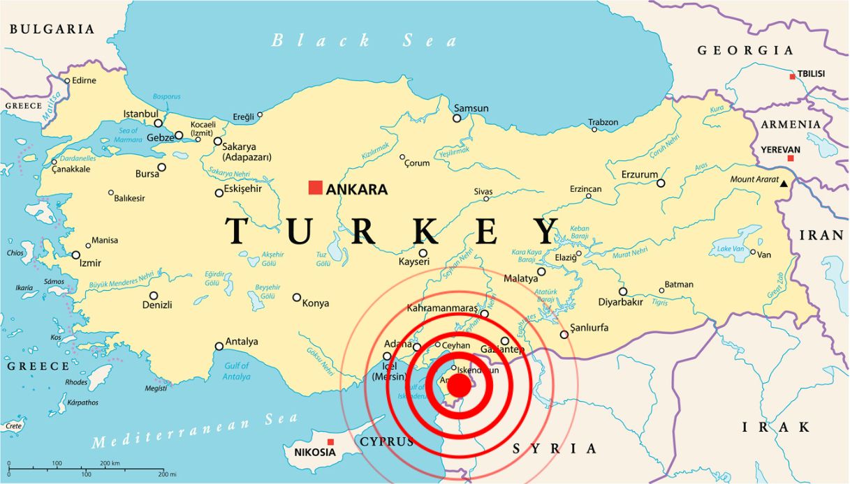 Scossa di terremoto in Turchia di magnitudo 4.7: a febbraio un sisma in ...