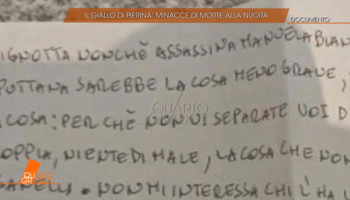 Omicidio Pierina Paganelli, Manuela Bianchi minacciata di morte: cosa c ...