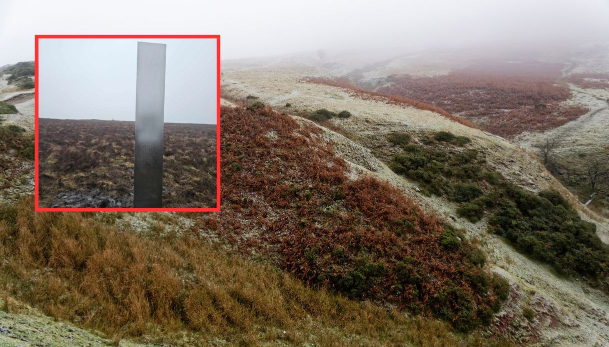 Un misterioso monolite è “apparso” sulla cima di una collina in Galles ...