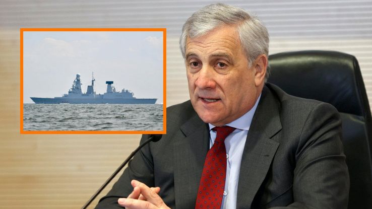 Nave Caio Duilio nel Mar Rosso abbatte un drone, Tajani: “C’è stato un ...