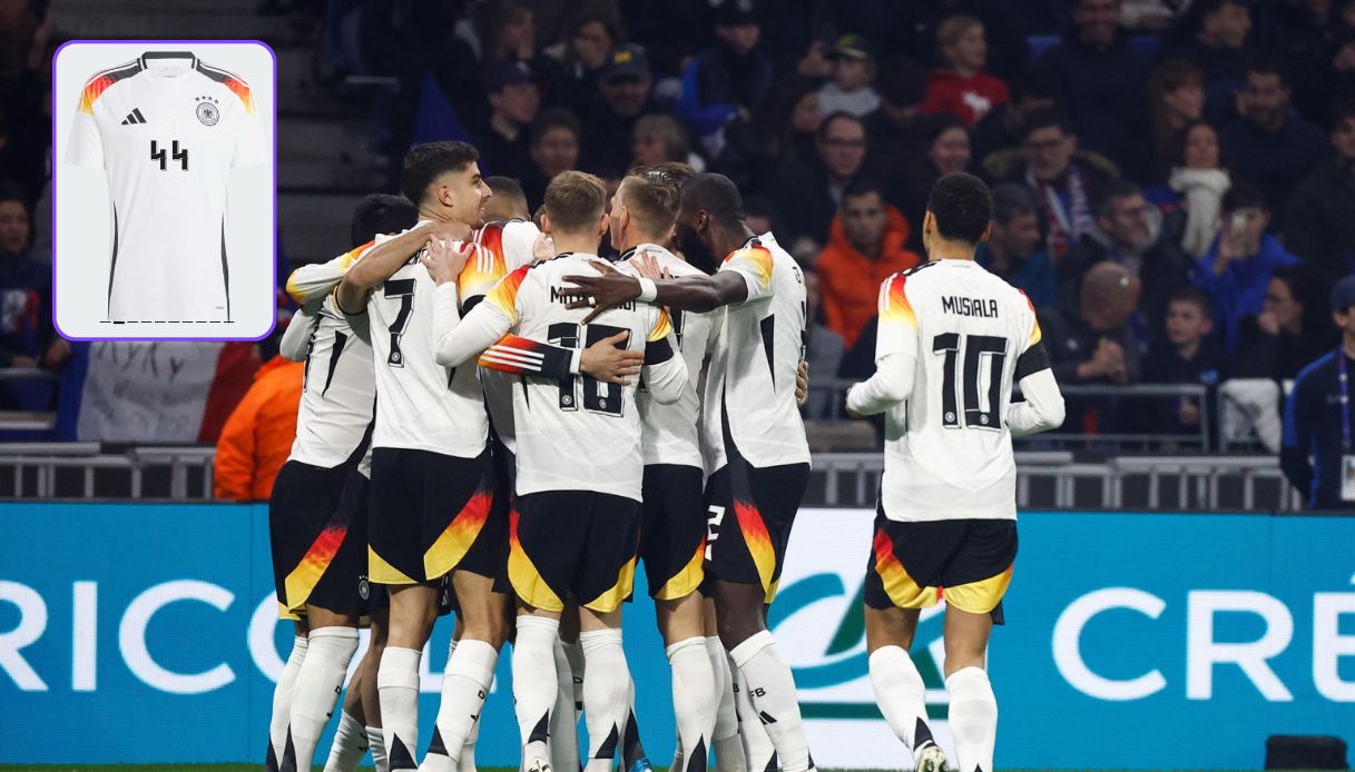 Adidas vieta la vendita della maglia della Germania perché il font del ...
