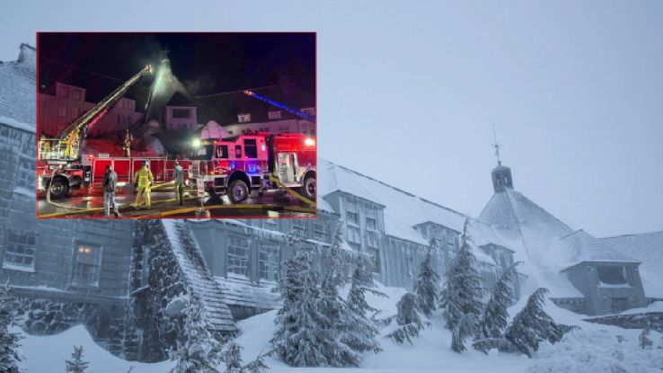 Incendio all'Overlook Hotel, l'albergo dove fu girato Shining di ...