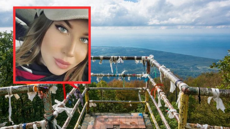 Inessa Polenko precipita in Georgia per un selfie, l'influencer morta ...
