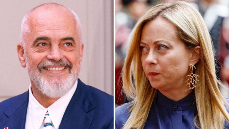 Il premier dell'Albania Edi Rama scarica Meloni sui migranti? "Ci ...