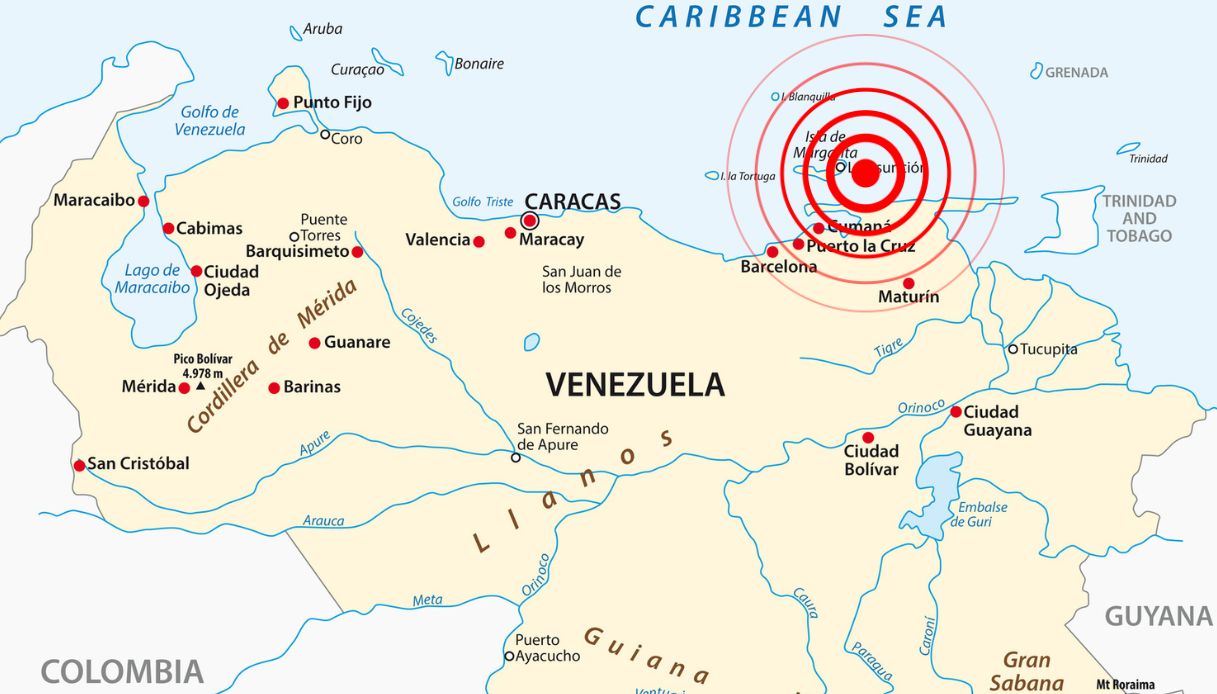 Violento Terremoto In Venezuela Con Epicentro A Irapa Scossa Di