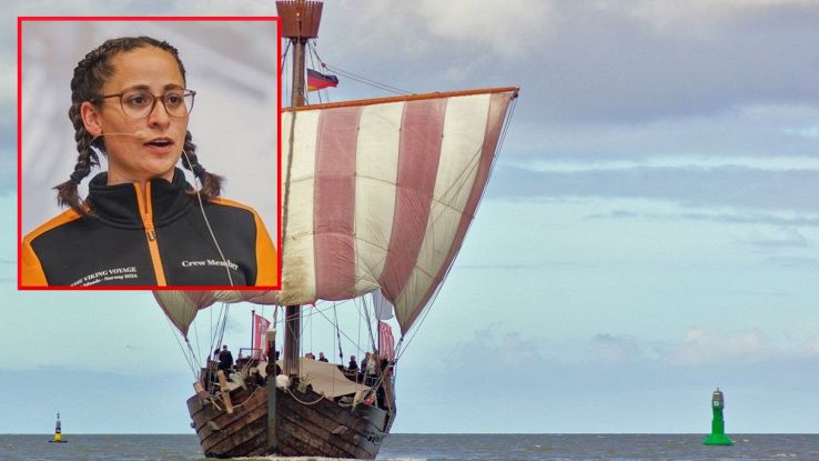 Tentano la traversata con la replica di una nave vichinga in Norvegia ...