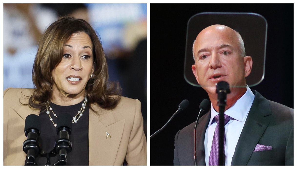 Jeff Bezos e Kamala Harris, bufera su elezioni USA: cosa c'è dietro il ...