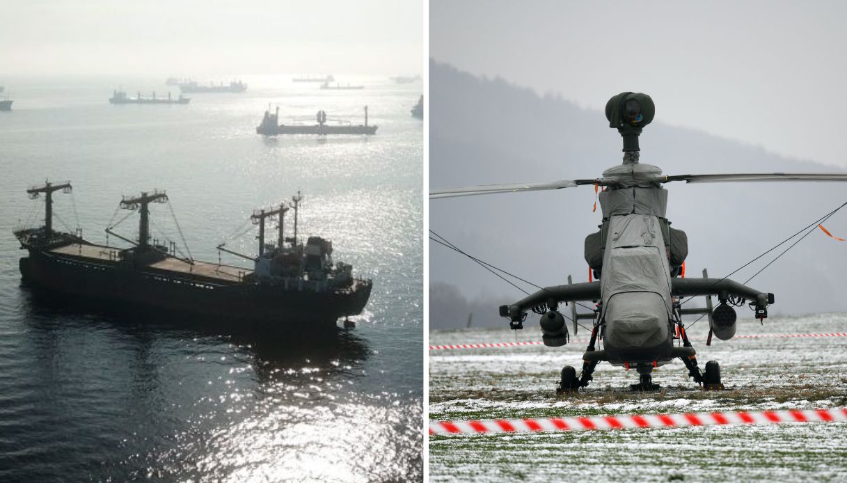 Nave russa spara razzi su elicottero della Germania nel Mar Baltico, il ...