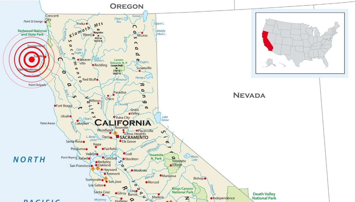 Terremoto di magnitudo 7 in California e allerta tsunami rientrata dopo ...