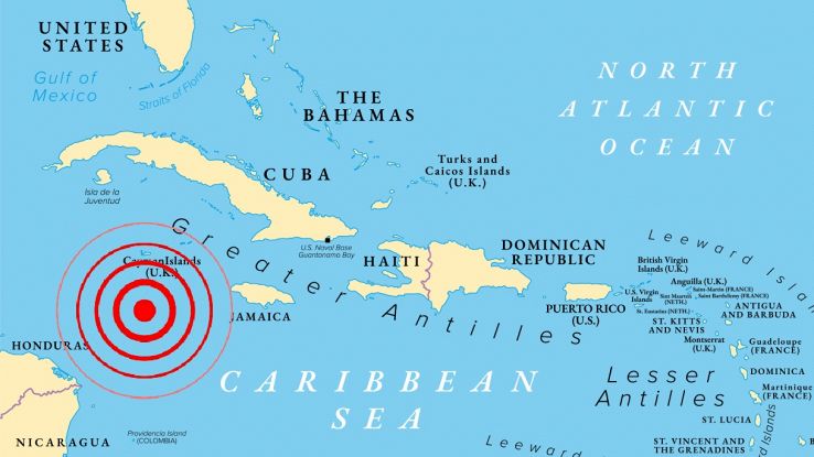 Terremoto al largo delle isole Cayman, magnitudo 7.6: scatta l’allerta ...