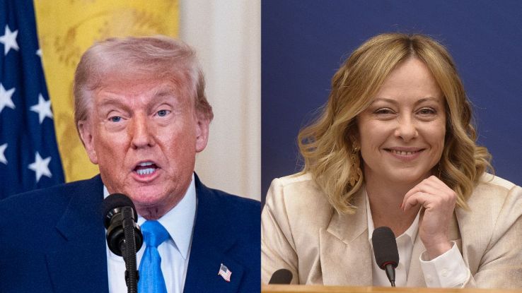 Donald Trump elogia l'Italia e Giorgia Meloni: "Donna meravigliosa", il ...