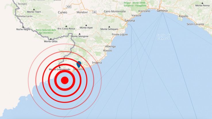 Forte terremoto a Nizza sentito anche in Liguria, magnitudo 3.9: la ...