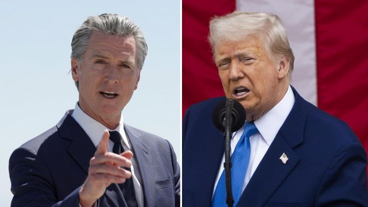 Gavin Newsom contro Donald Trump, il Governatore della California fa ...