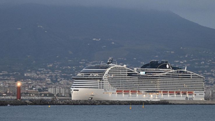La nave da crociera Msc World Europa arrivata a Napoli, ripartita dopo ...