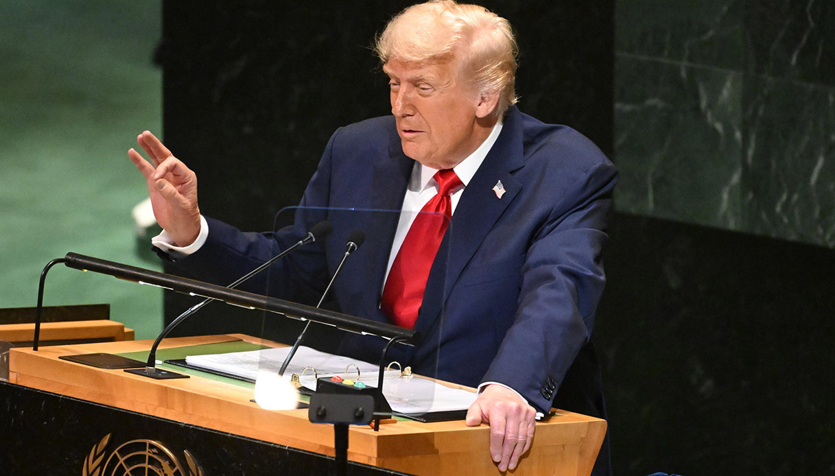 Donald Trump all'Onu, la scala mobile si blocca e la Casa Bianca chiede ...