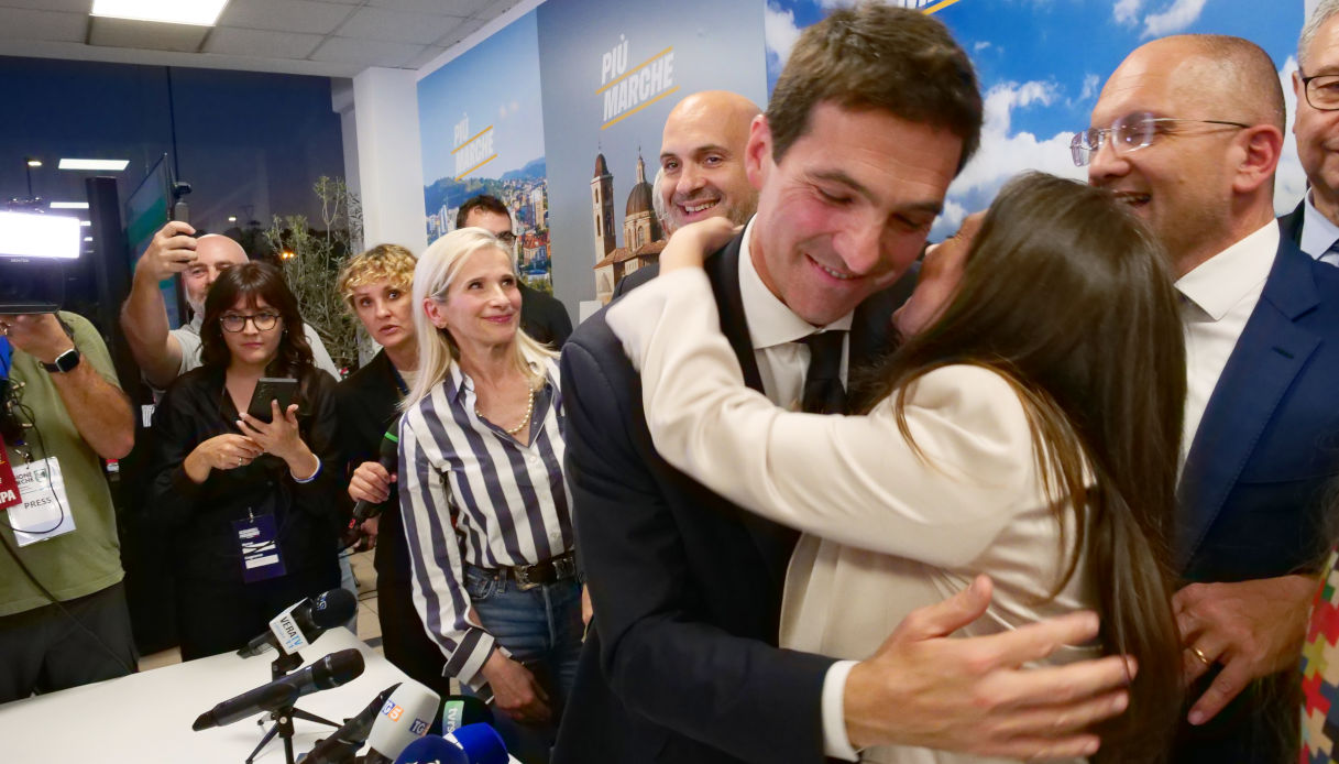 Chi ha vinto le elezioni nelle Marche di Acquaroli: boom FdI, FI migliora, Lega a picco, il Pd ...