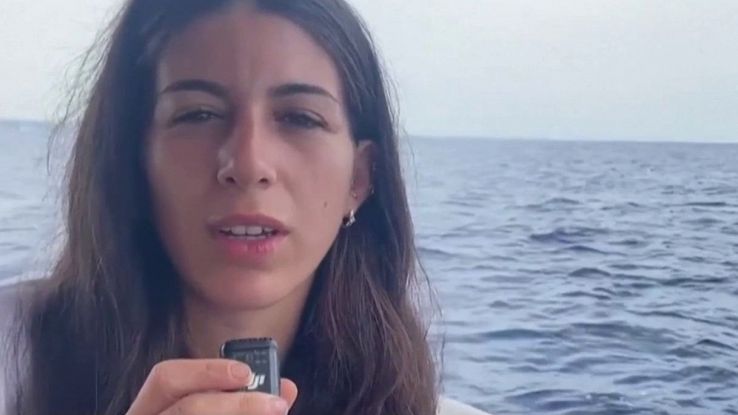 Il video girato a bordo di una nave della Global Sumud Flotilla diretta ...