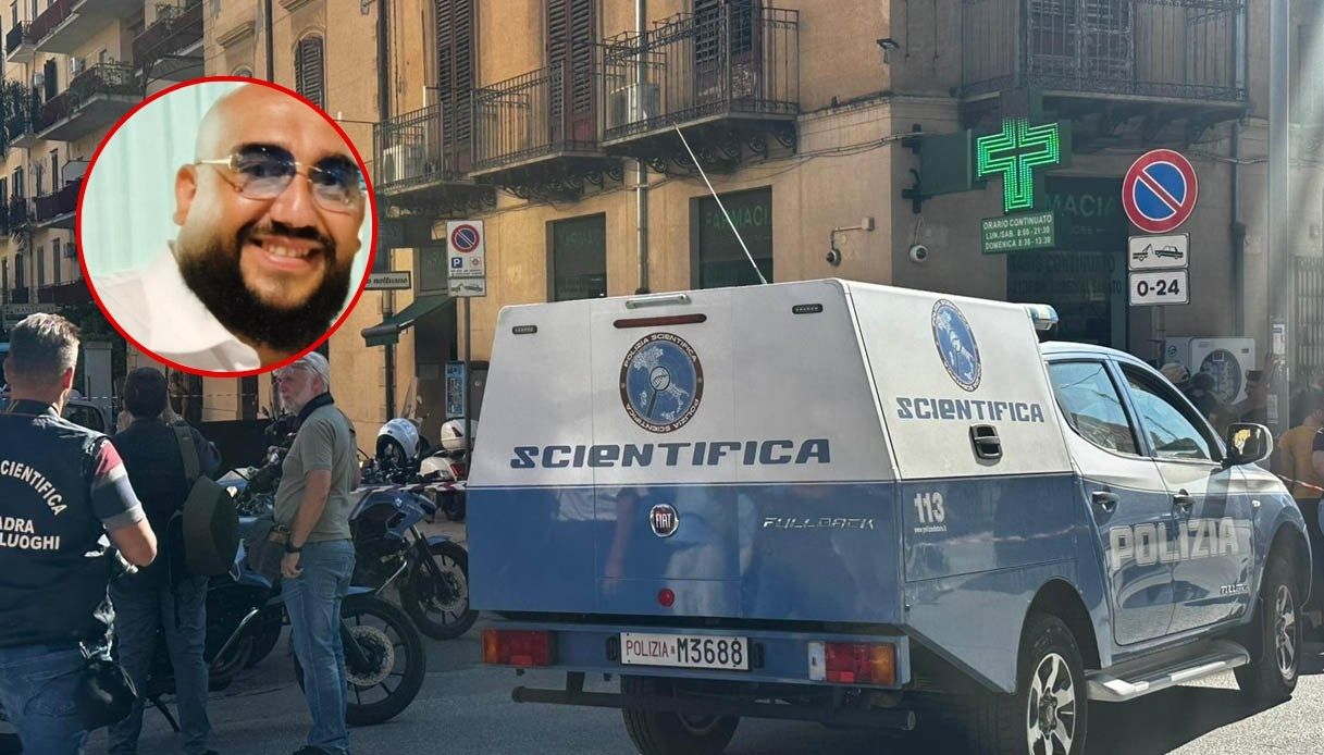 Omicidio di Stefano Gaglio in farmacia a Palermo, killer in fuga ...
