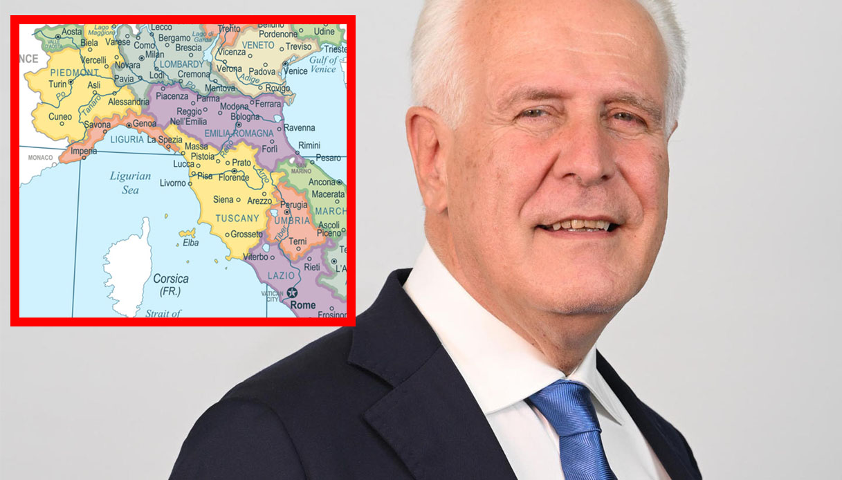 Eugenio Giani elenca le regioni che confinano con la Toscana, gaffe ...