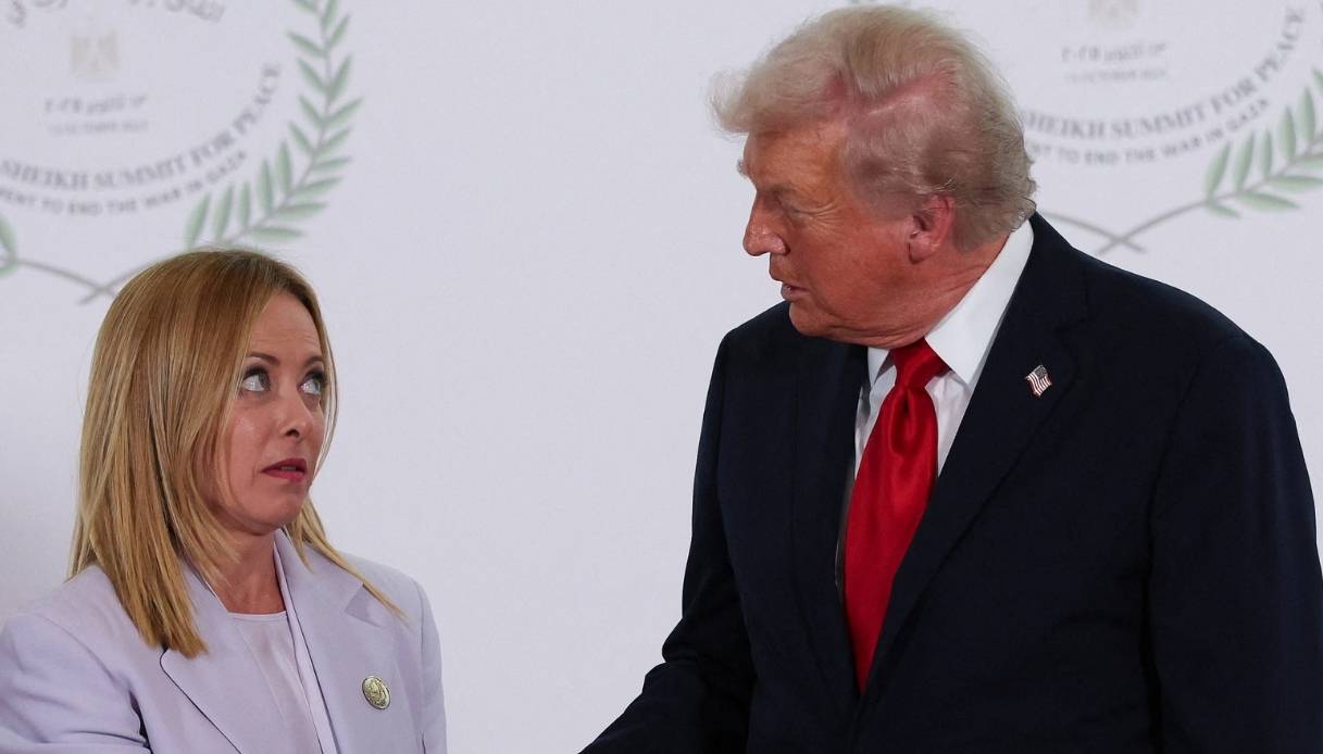 Maurizio Landini definisce Giorgia Meloni "la cortigiana di Trump", la ...