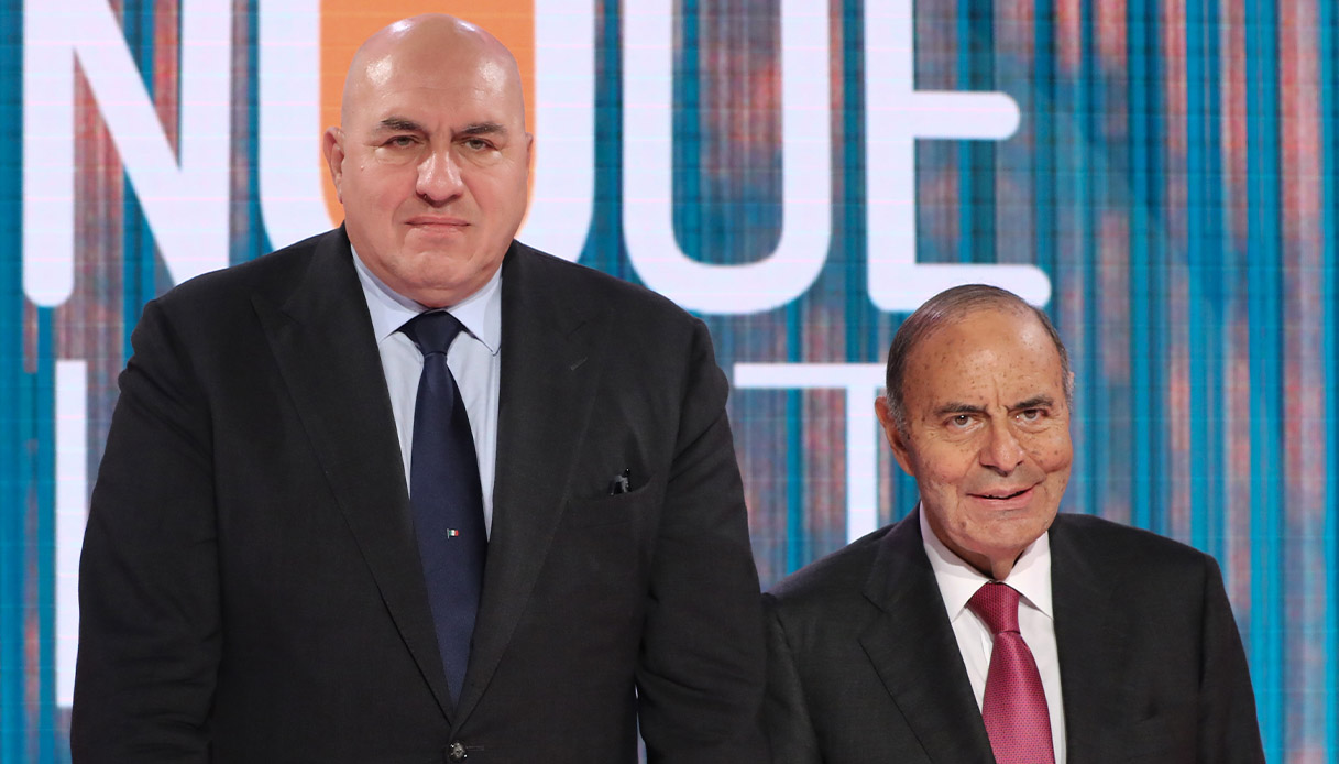 Lapsus di Bruno Vespa durante l'intervista a Guido Crosetto: "Armi e ...