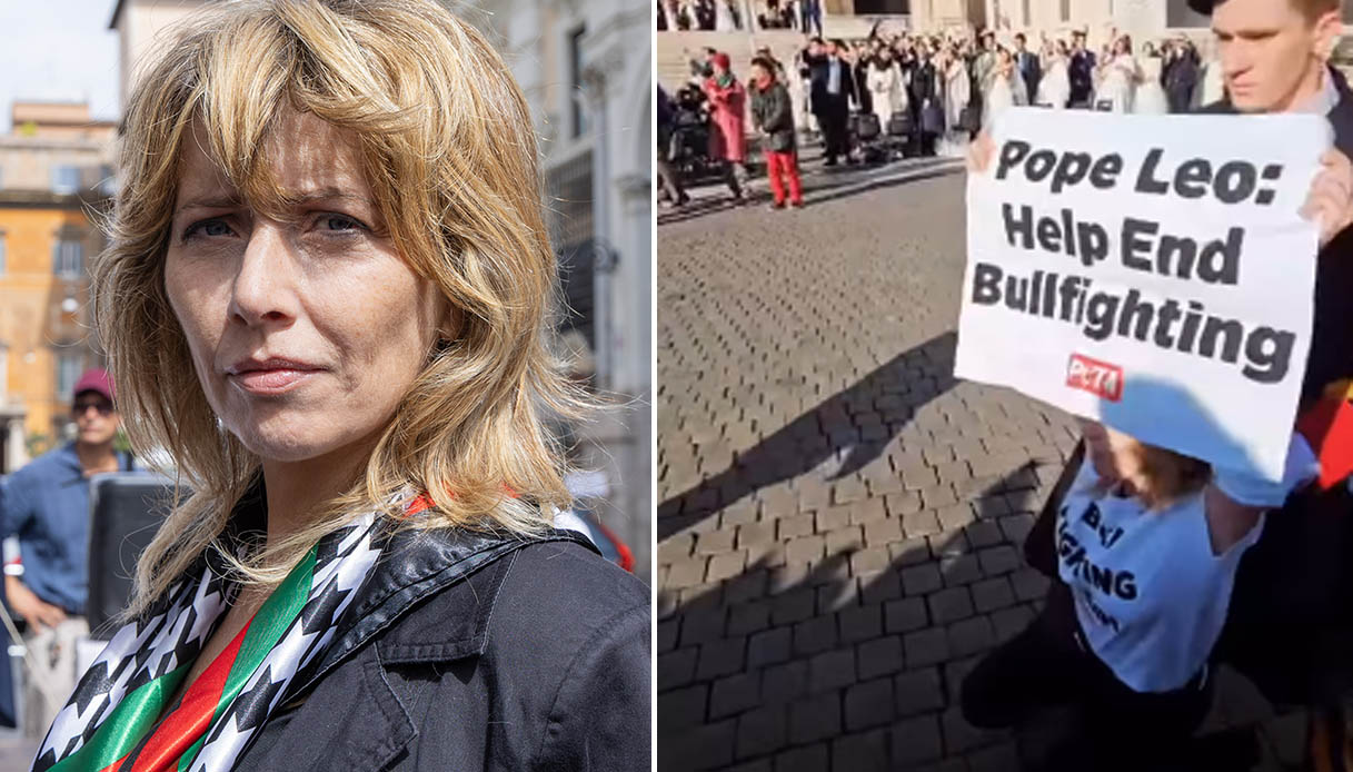 Loredana Cannata arrestata in Vaticano, protestava contro la corrida ...
