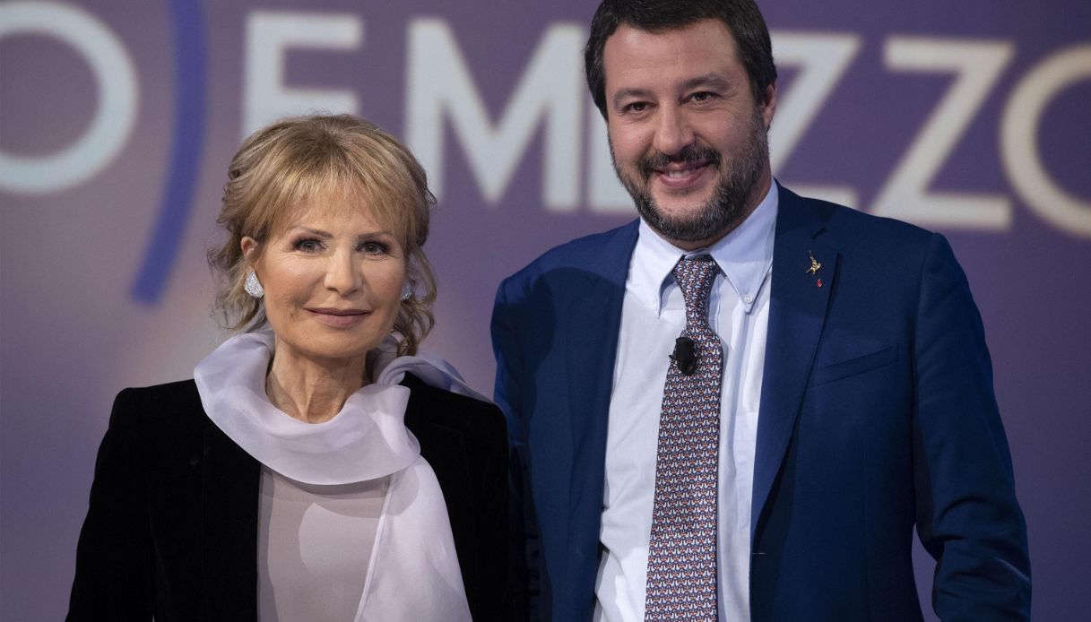 Lilli Gruber provoca Matteo Salvini dopo l'assoluzione nel caso Open ...