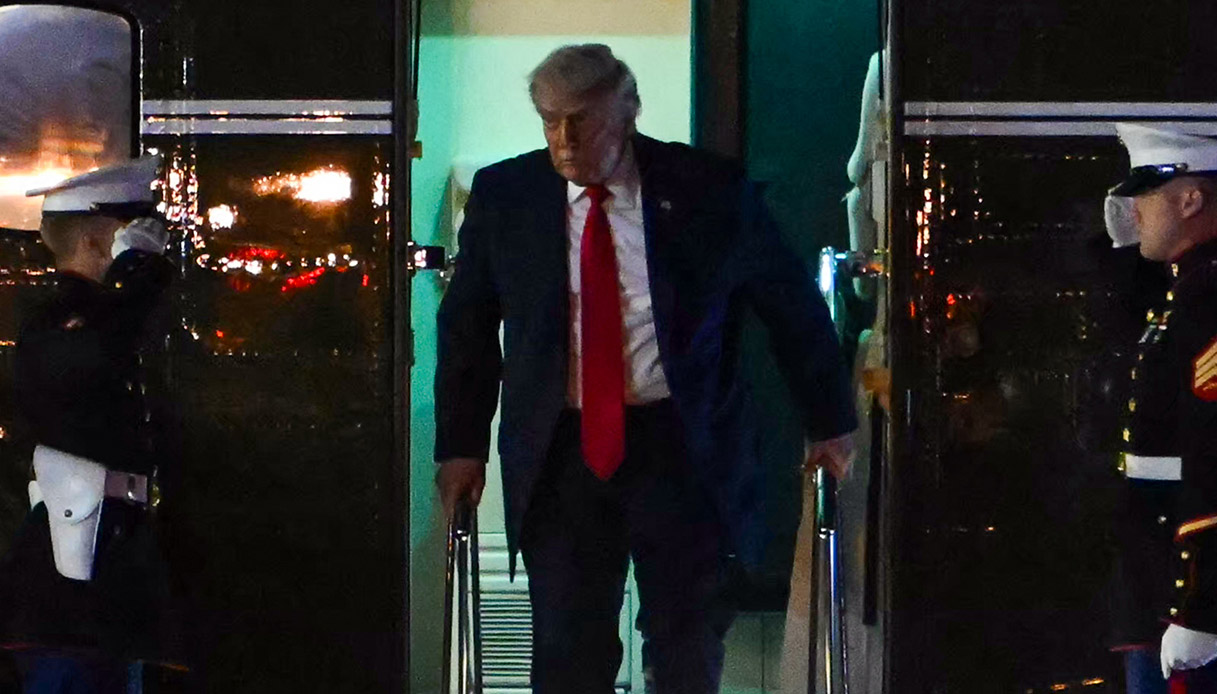 Guasto all'Air Force One di Donald Trump diretto a Davos: l’aereo torna ...