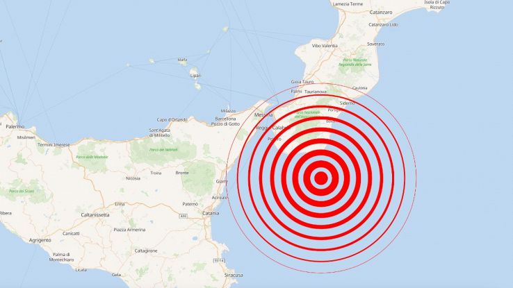 Terremoto di magnitudo 5.1 al largo della Calabria avvertito anche a ...