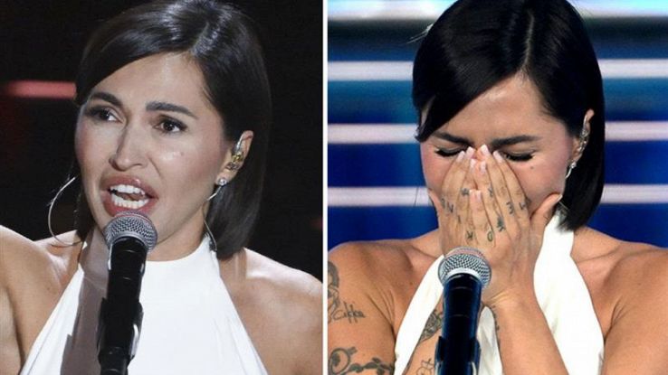 Sanremo 2026, Serena Brancale piange dopo la canzone sulla madre Maria ...