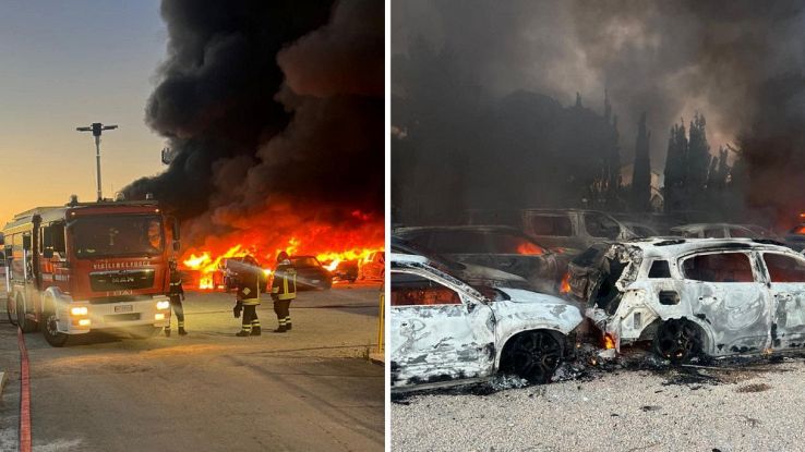 Incendio ad Alghero nall'autonoleggio di Stefano Ledda vicino all ...