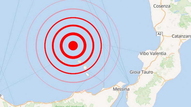 Terremoto vicino alle Isole Eolie, nuova scossa di magnitudo 3,9 nel ...