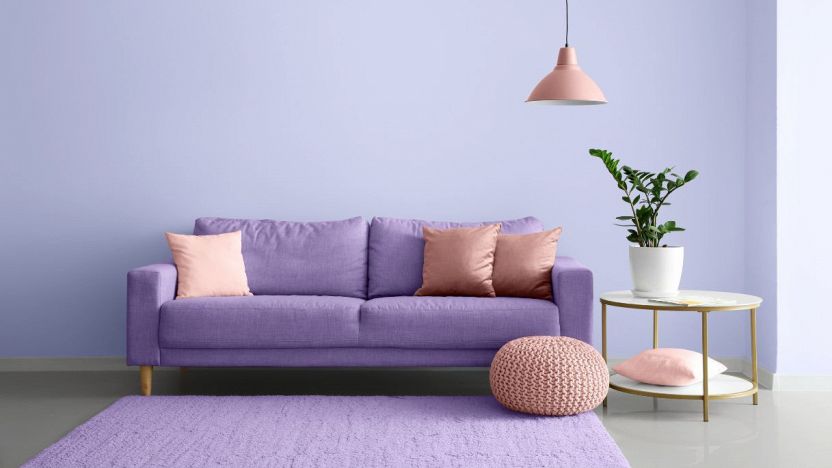 Pareti color lavanda: idee per abbinarle all'arredamento